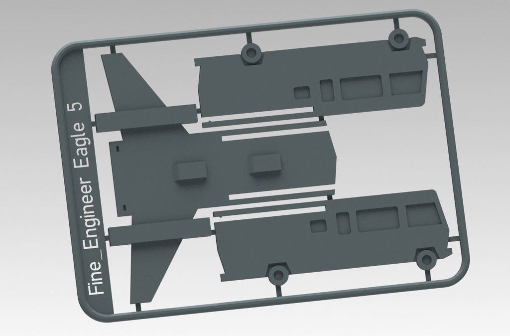 Eagle 5 Space Balls Space Winnebago kit card | 3D models download ...