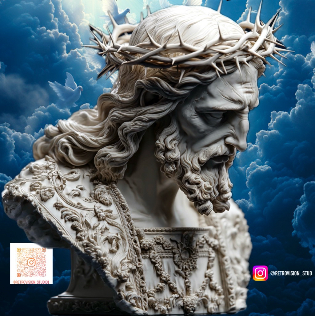 3D Printer Files | 3MF File | Jesus Bust | Creality Cloud