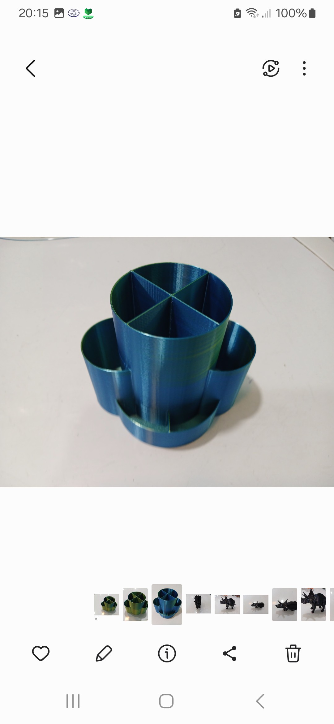 en cr silk bicolor, quedo lindo. | Creality Cloud