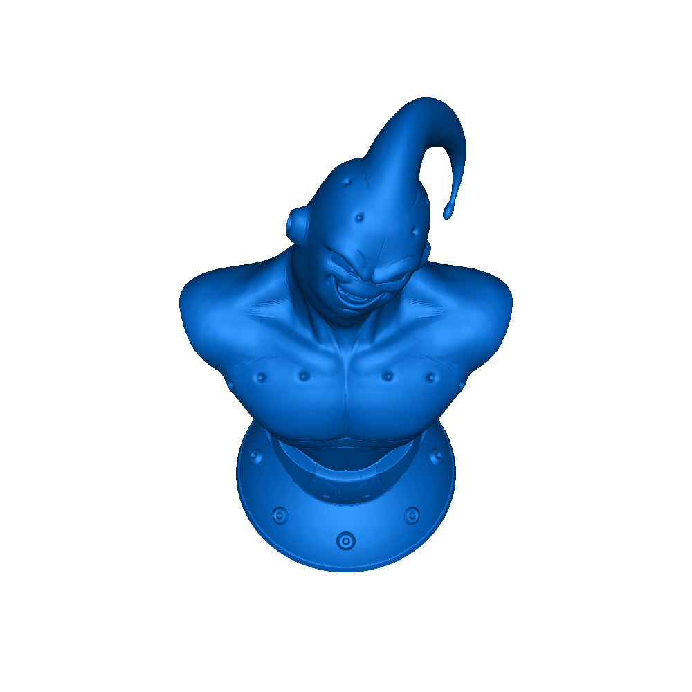 Free Characters & Creatures STL Download - majin buuby rhett 0401