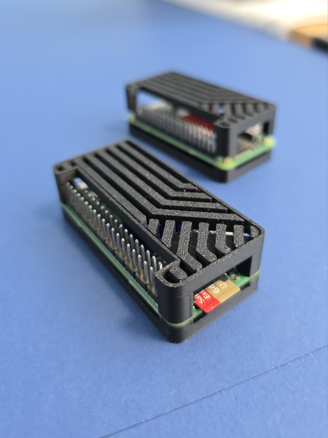 I designed this custom cover for my Raspberry Pi Zero 2W, drawing ...