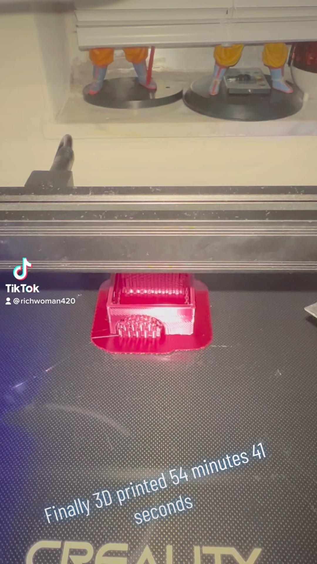 Finally 3D printed CR-6SE so beautiful 😍 I making stl file myself | Creality Cloud