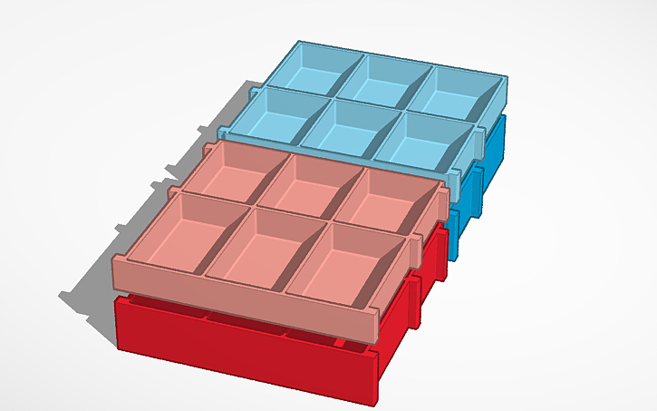 bolt tray (Sysmax organizer compartible) | 3D models download ...