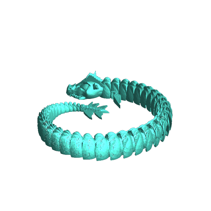 water dragon | 3D models download | Creality Cloud