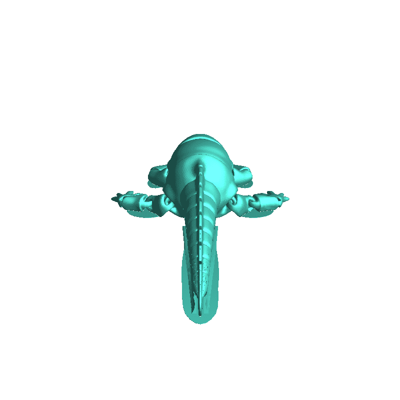 Free Characters & Creatures STL Download - Axolotl bodyby Mister Snell