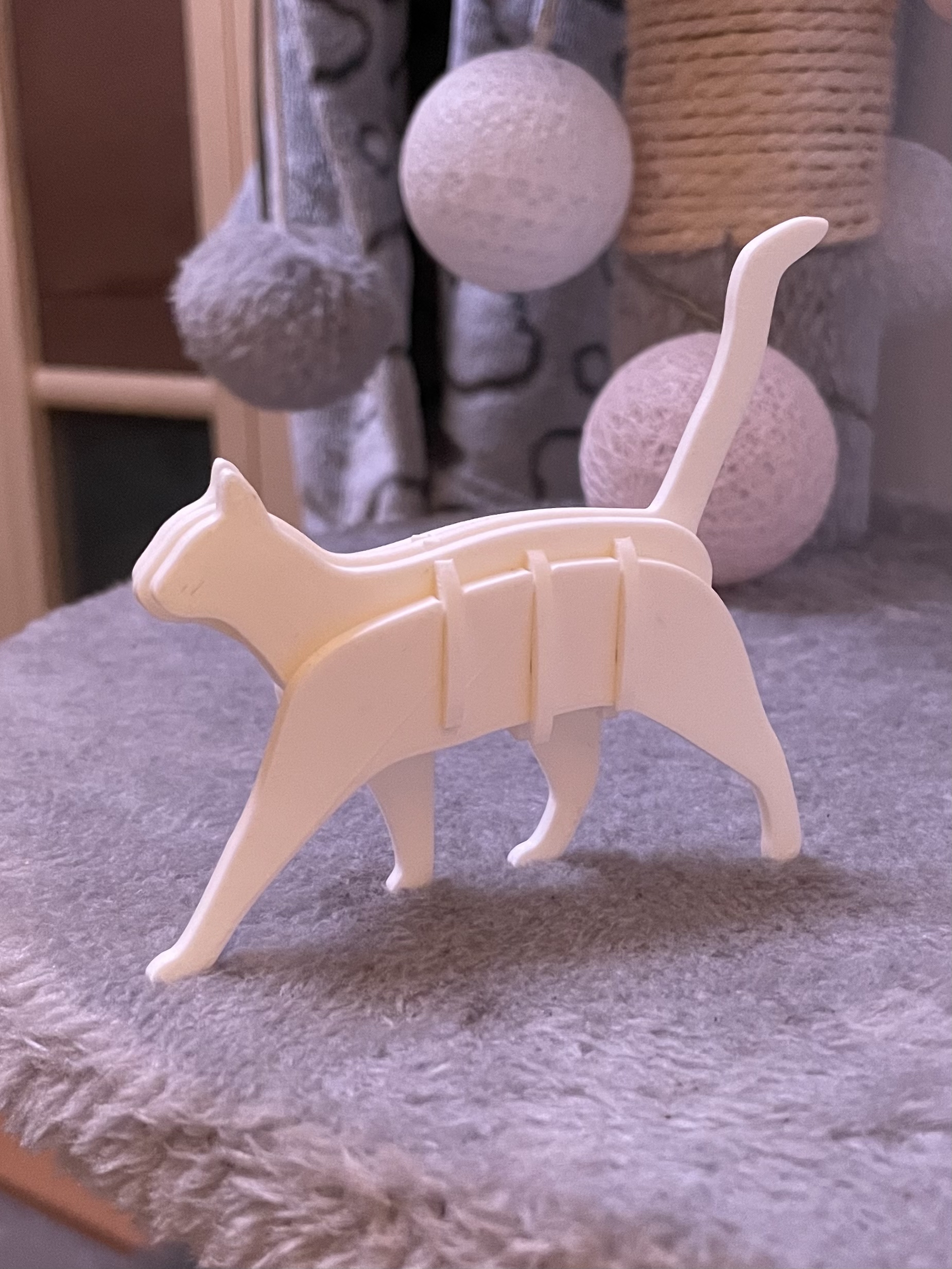 Walking Cat Kit Card | 3D models download | Creality Cloud