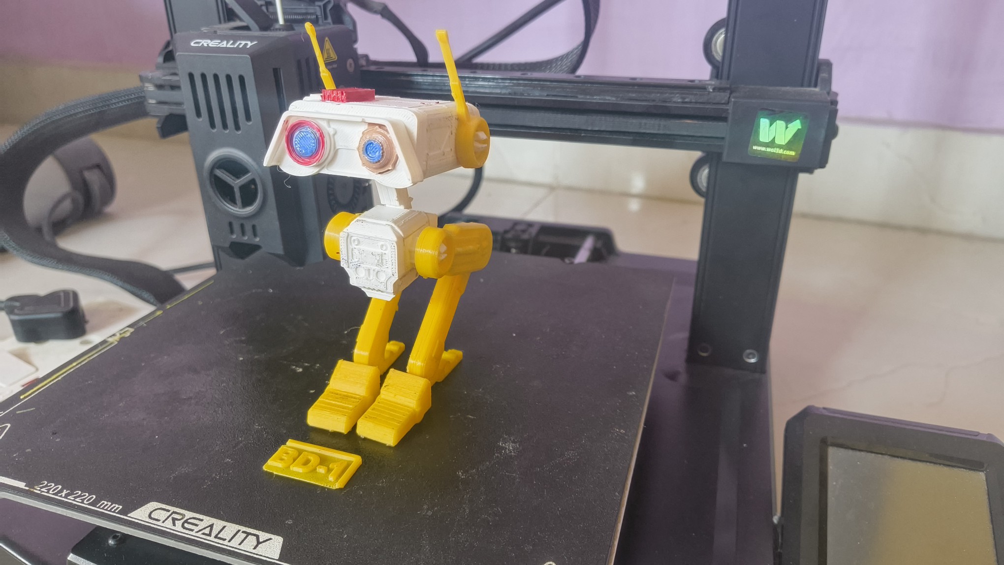 good One . nicely printed and placed. keep right took to remove grooves to fix mating parts ...