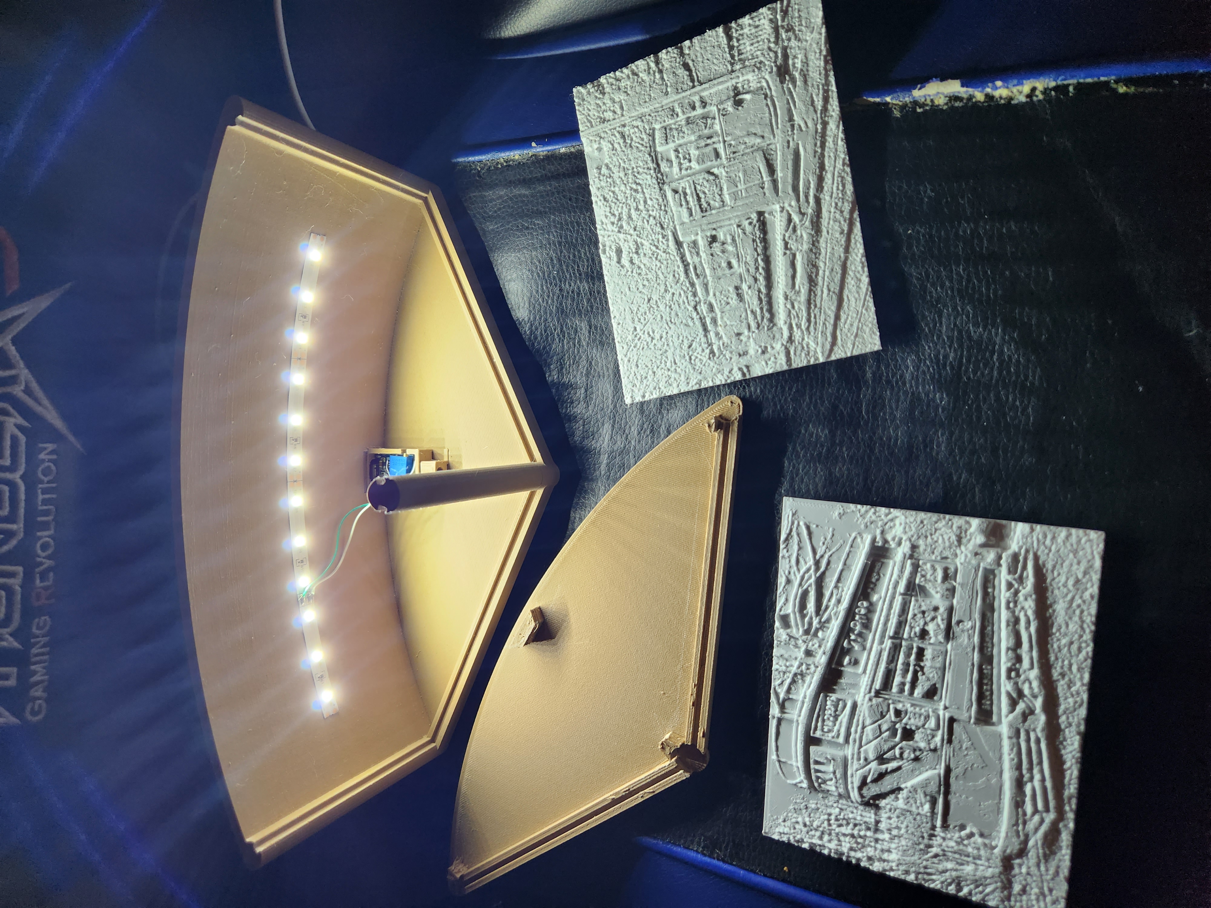 Dual Lithophane carrier | 3D models download | Creality Cloud