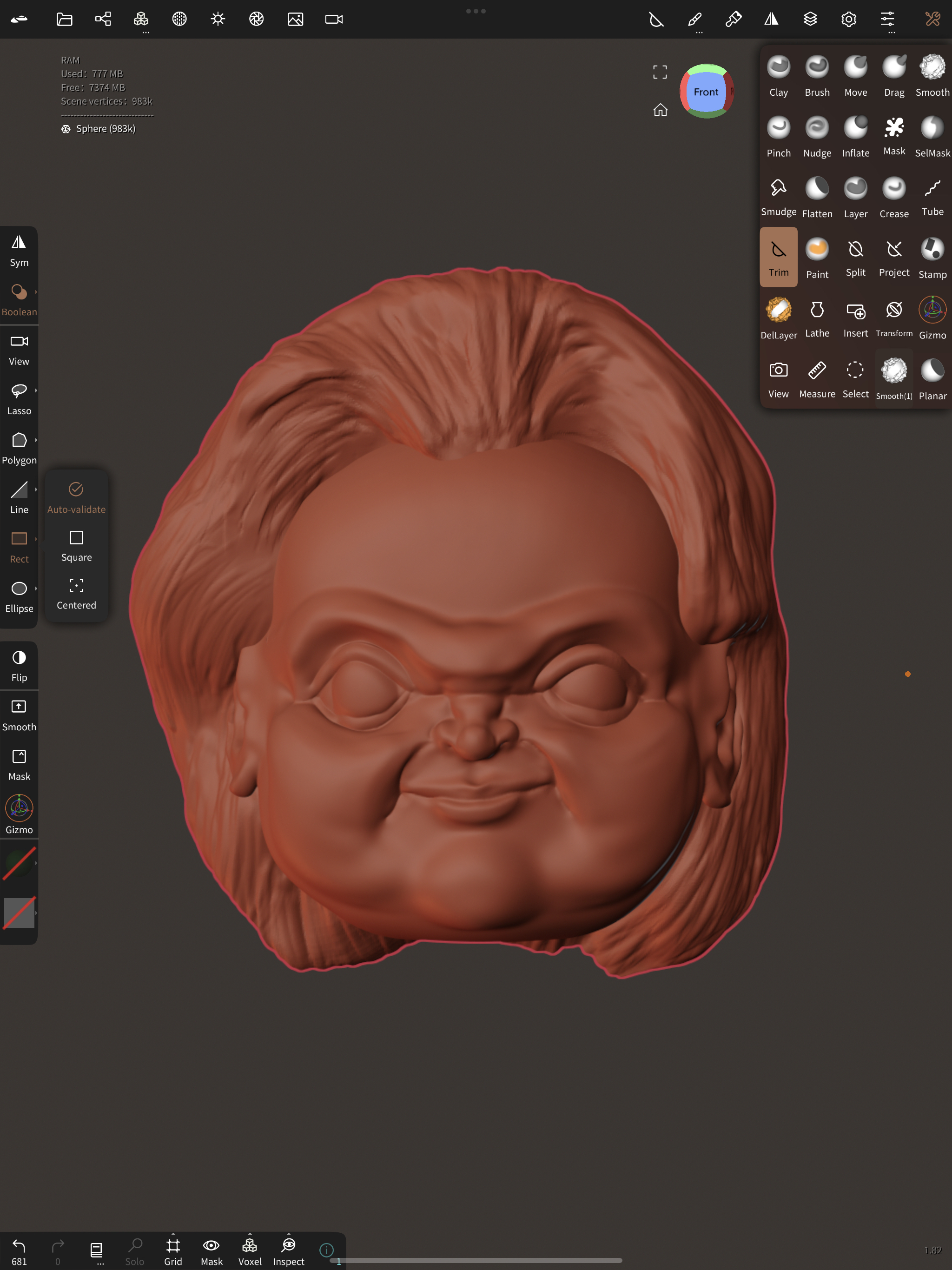 Chucky | 3D models download | Creality Cloud