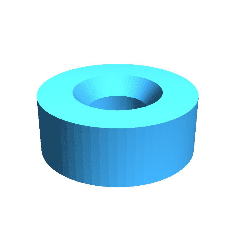 Free 3D Printer Parts STL Download - hot end insert 3mmby David Tropp