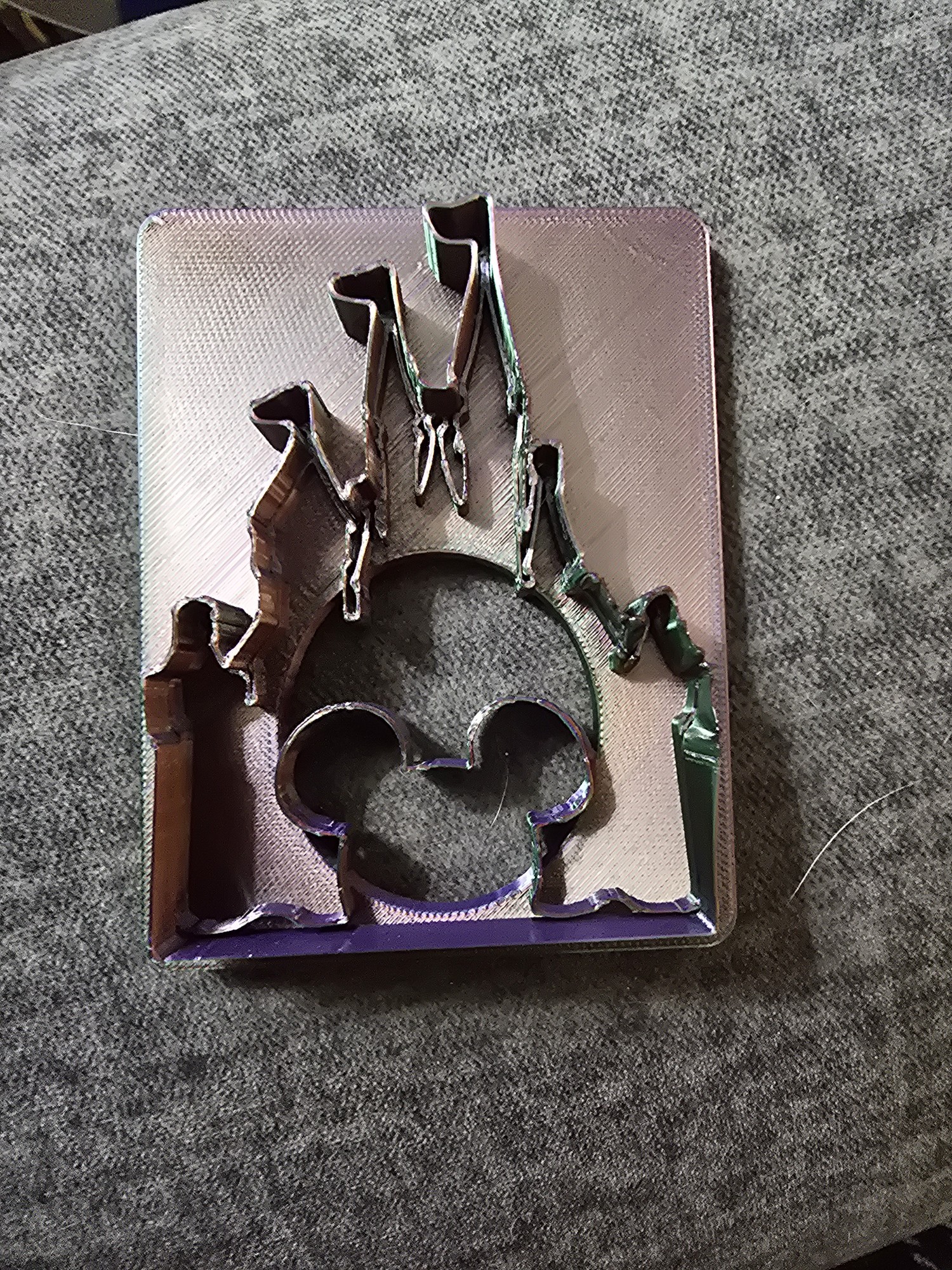 disney castle cookie cutter. | Creality Cloud