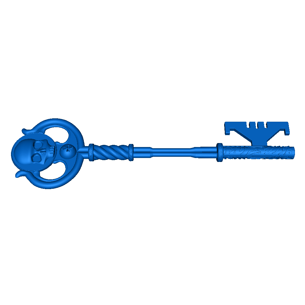 ghost key (locke&key) | 3D models download | Creality Cloud