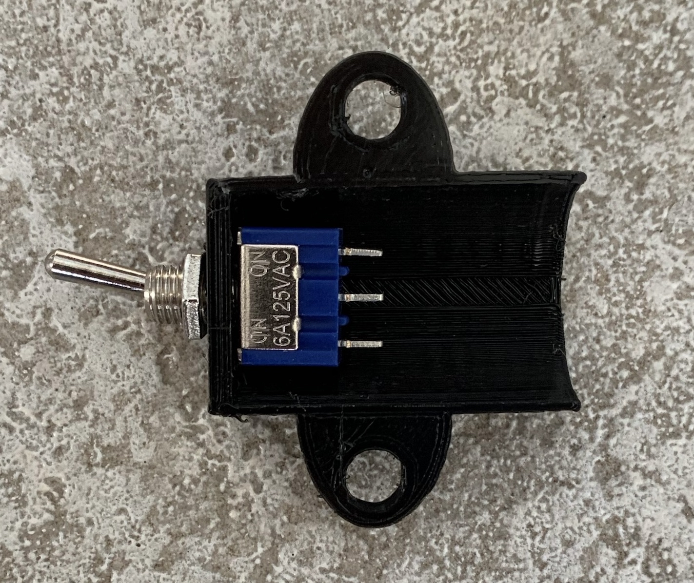 Mini Toggle Switch Mount | 3D models download | Creality Cloud