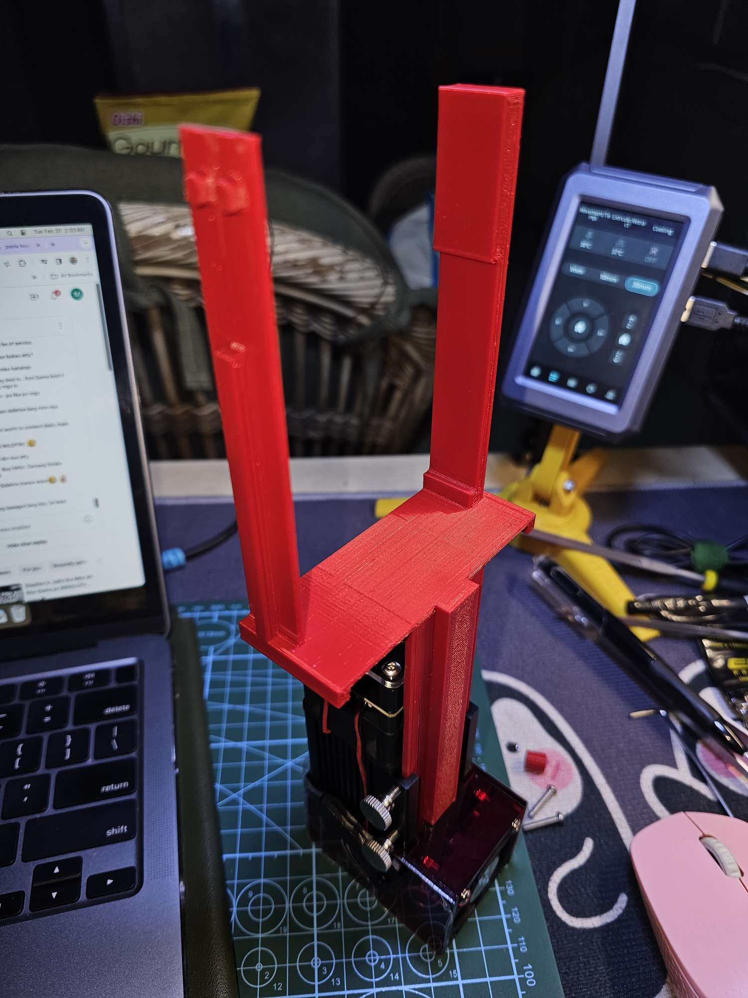 Creality 5w CV Falcon Laser Mount for Creality CR10se | 3D models ...