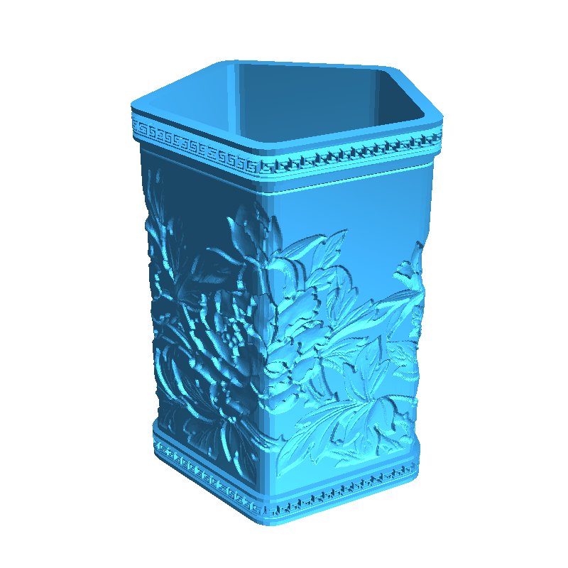 Free Stationery & Learning Tools STL Download - pen holderby BAPPA GHOSH