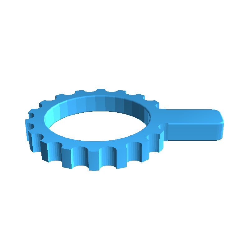 Easy to slice and print in the app. Wwlas a little tight but did fit ...