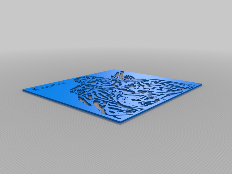 Legolas stencil | 3D models download | Creality Cloud