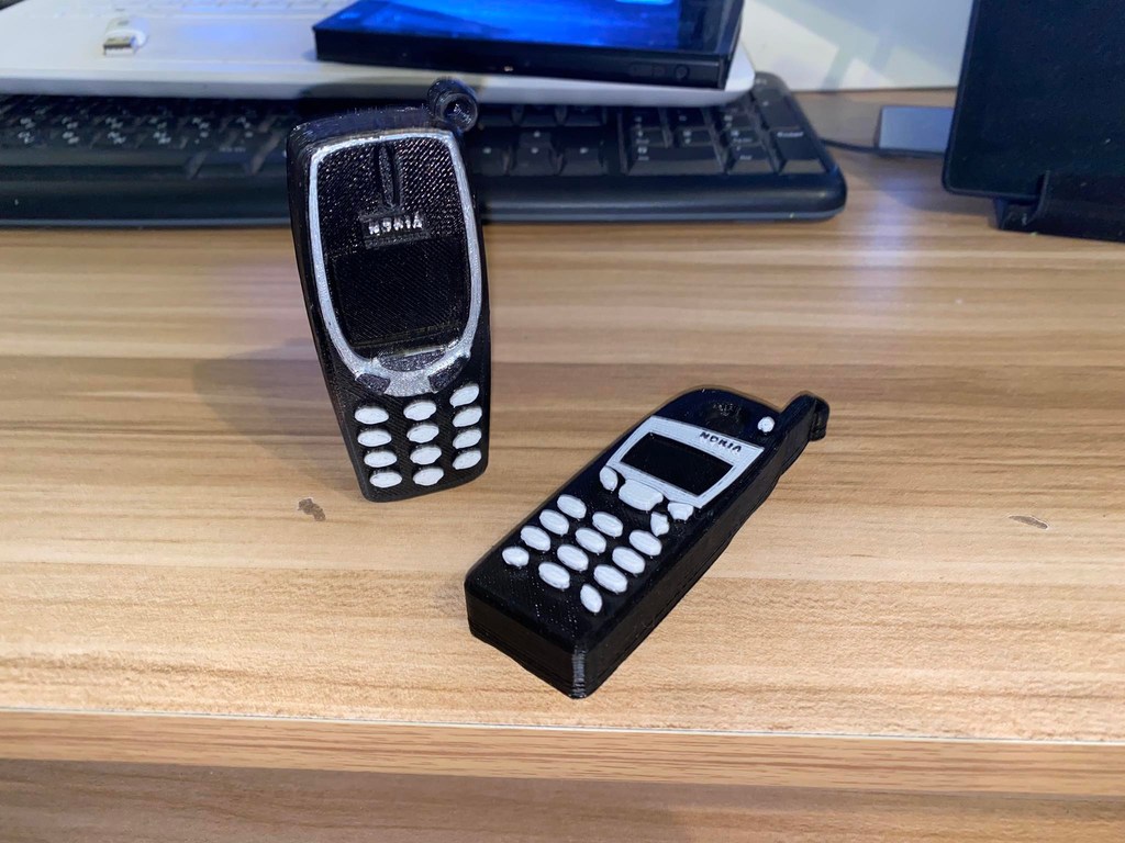 Classic Nokia Phone Keychain | 3D models download | Creality Cloud