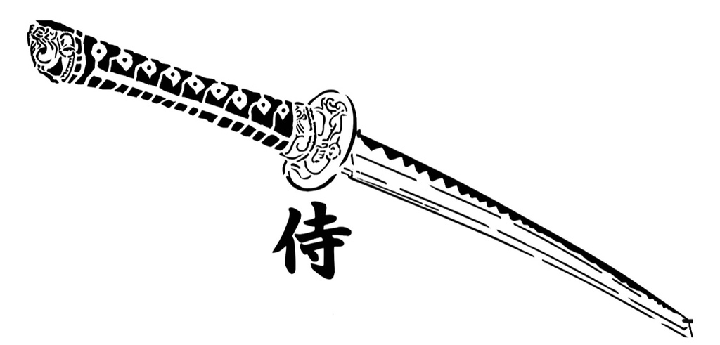 Katana sword stencil | 3D models download | Creality Cloud