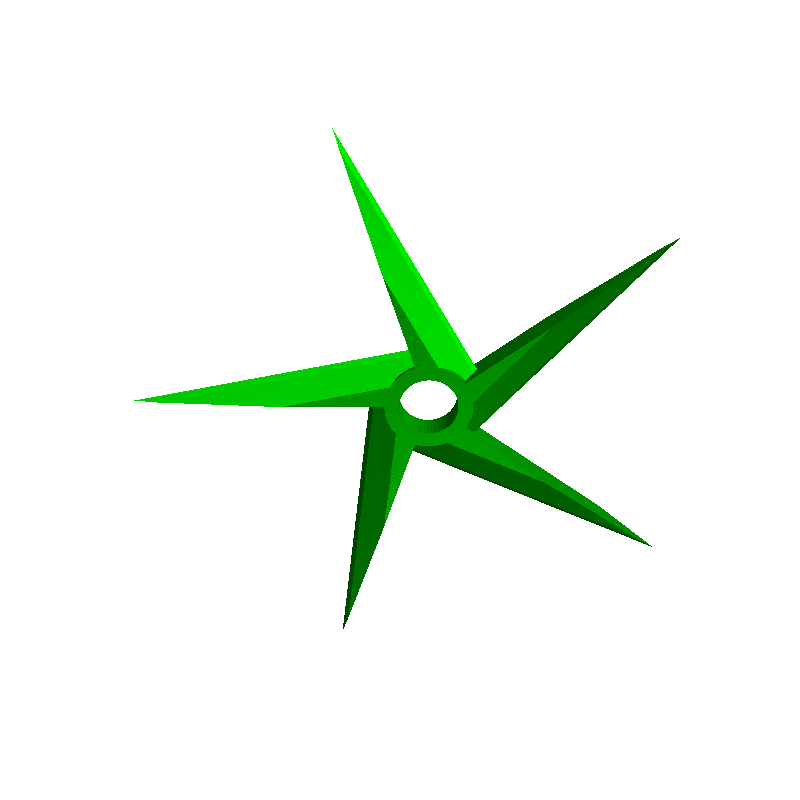 Free Board Games & Card Games STL Download - Ninja Star straight edgeby ...