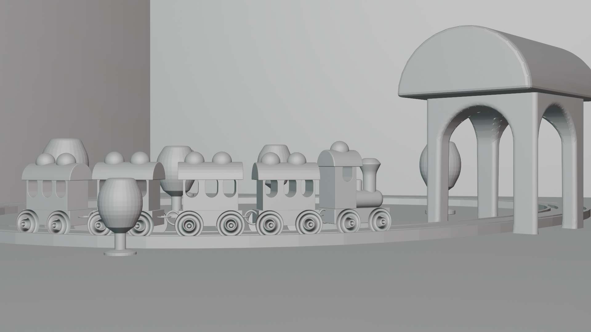 Train Toy kit | 3D models download | Creality Cloud