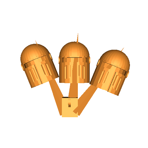 Other STL Download - Mando head hangerby TheDesignMasters