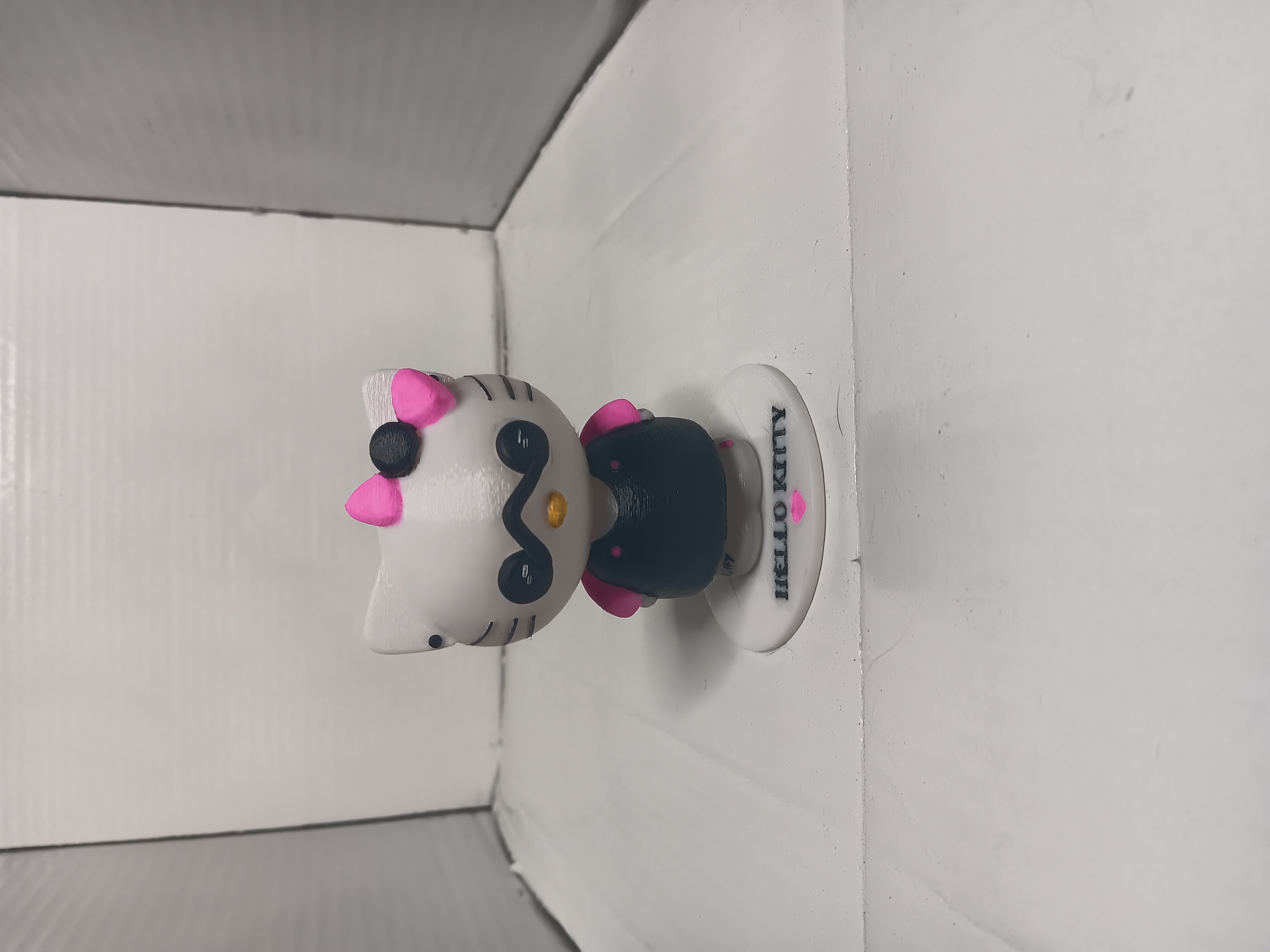 my wife made a bad ass hello kitty with glasses it looks so cool ...