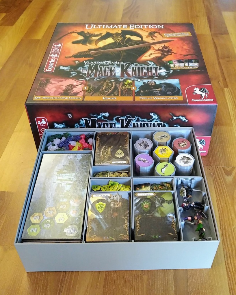 Mage Knight Ultimate Organizer (into smaller box) | 3D models download ...