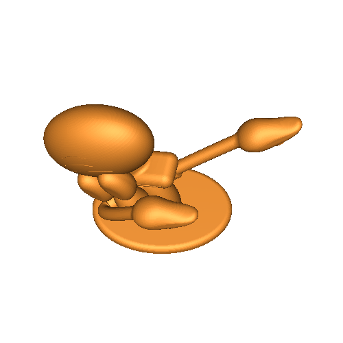 Free Characters & Creatures STL Download - Dab Squidby Limrik