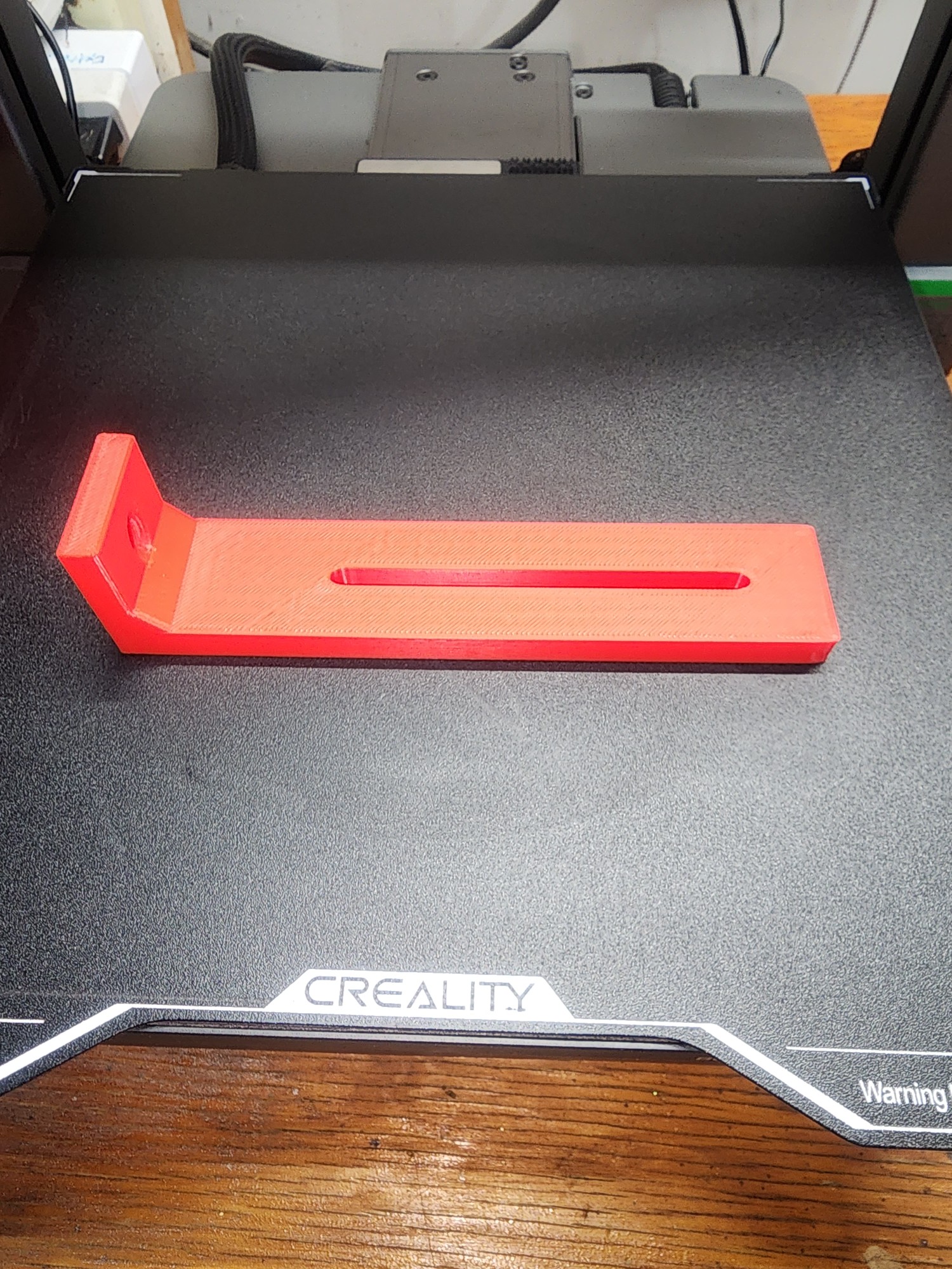 so I printed this L bracket to mount my 3 to 1 for filament tube entry ...