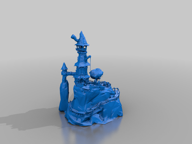 Free Props & Terrain STL Download - wizards tower - terrainby SMT_M 🦊