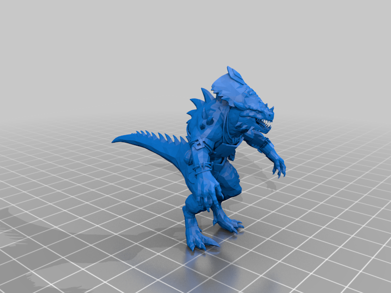 Free Characters & Creatures STL Download - lizardmen dumpby SMT_M 🦊