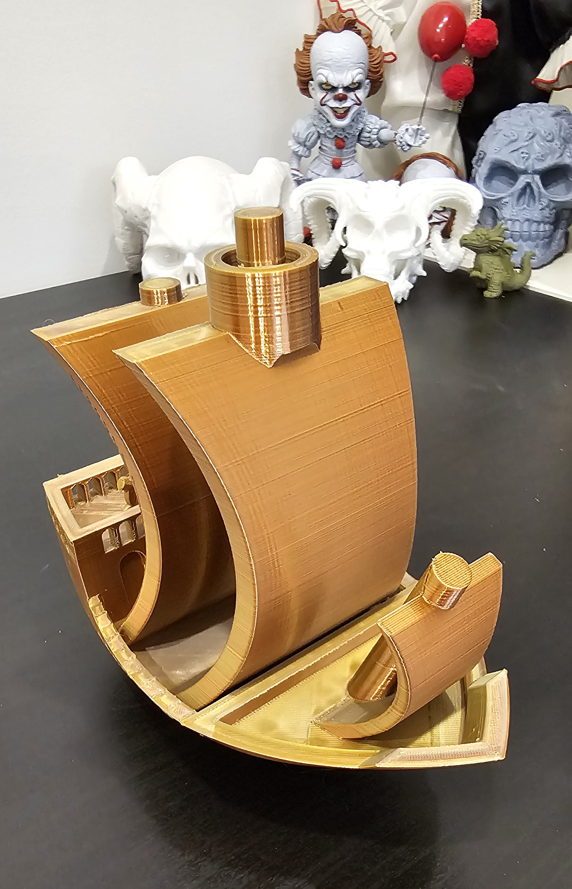 Fun print. Excellent model. Gold, Silver, Copper. | Creality Cloud