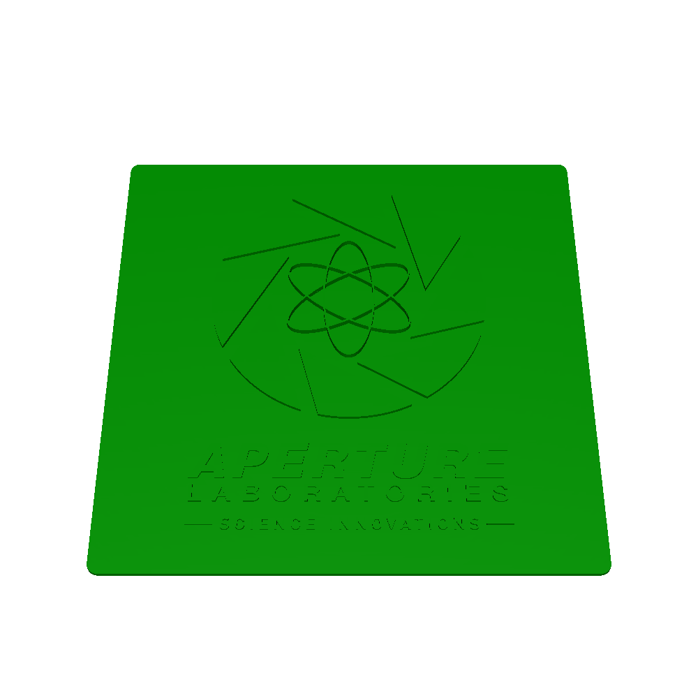 Free Digital Art STL Download - Aperture Science by Joshua Perez