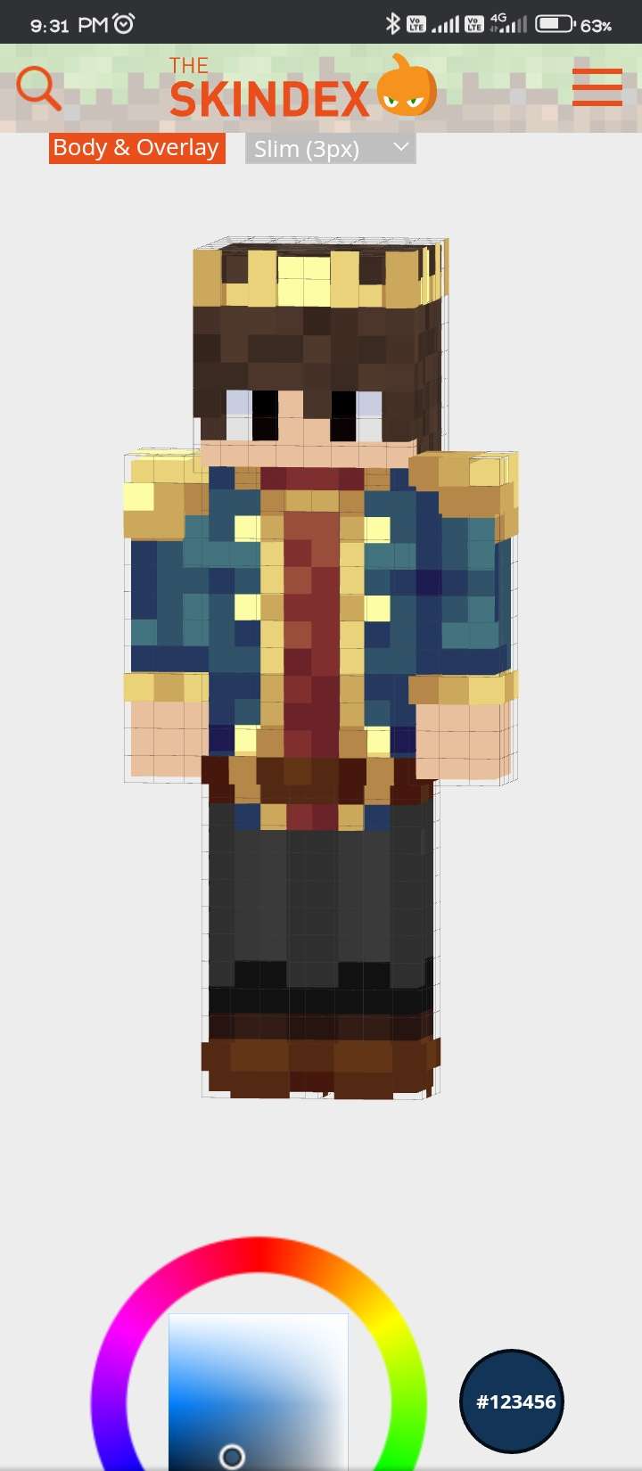 gamer fleet character skin 3d model for mini toy for kids | Creality Cloud