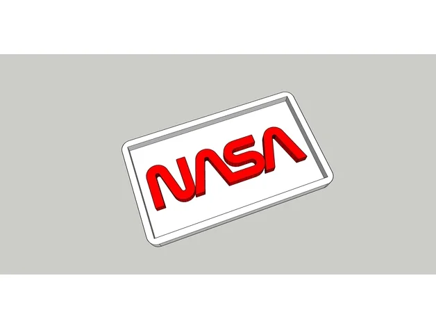 NASA worm logo | 3D models download | Creality Cloud