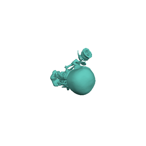 3D Printer Files | 3MF File | Skeleton with rose | Creality Cloud