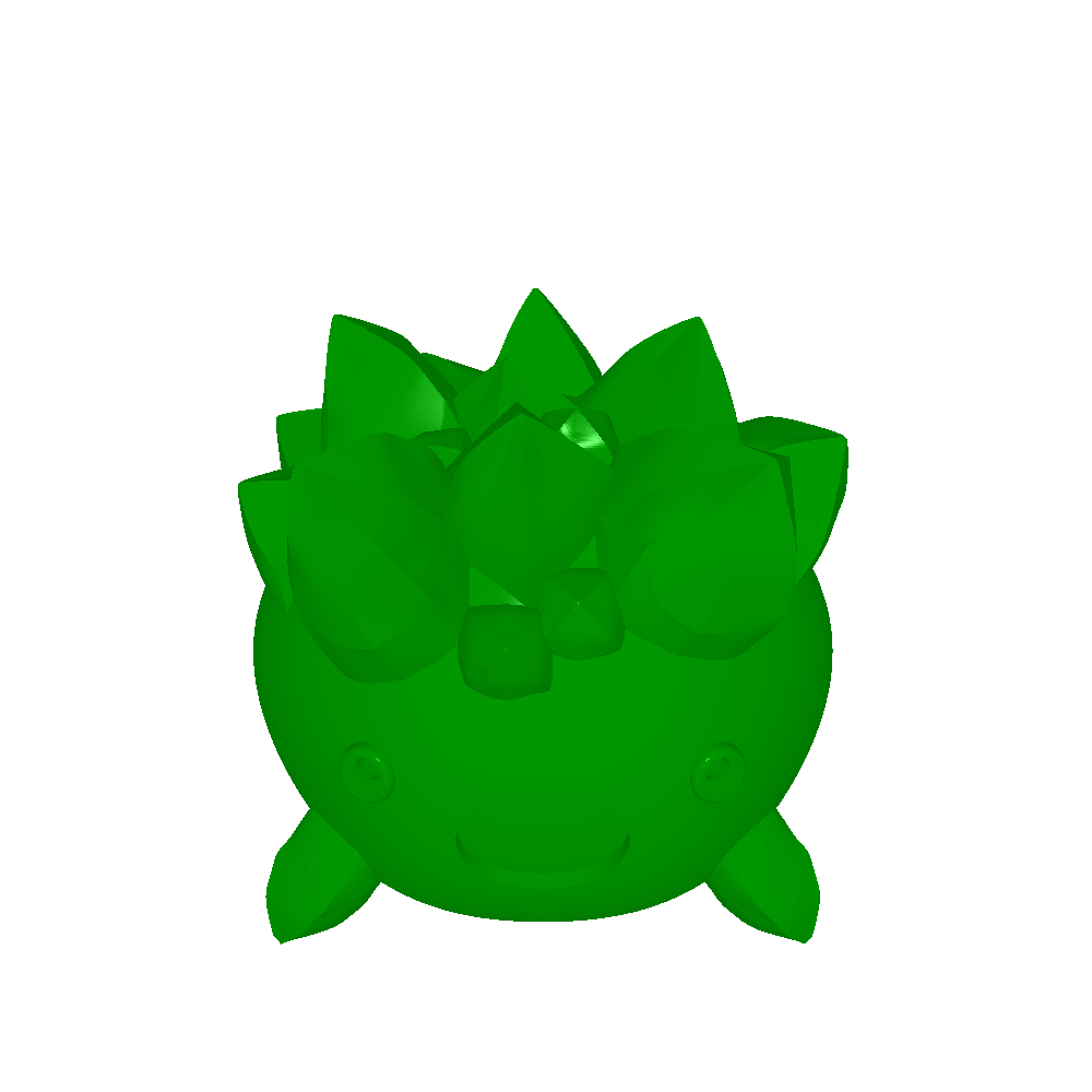 Free Characters & Creatures STL Download - Rock Slimeby Tony S