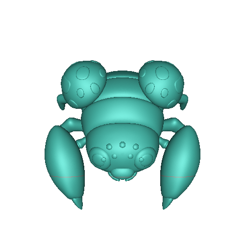 Characters & Creatures STL Download - Pokemon Paras #46 - Ready for 3D ...