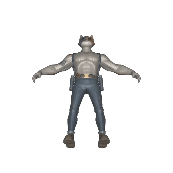 Free Characters & Creatures STL Download - Meowscles by Dimi222