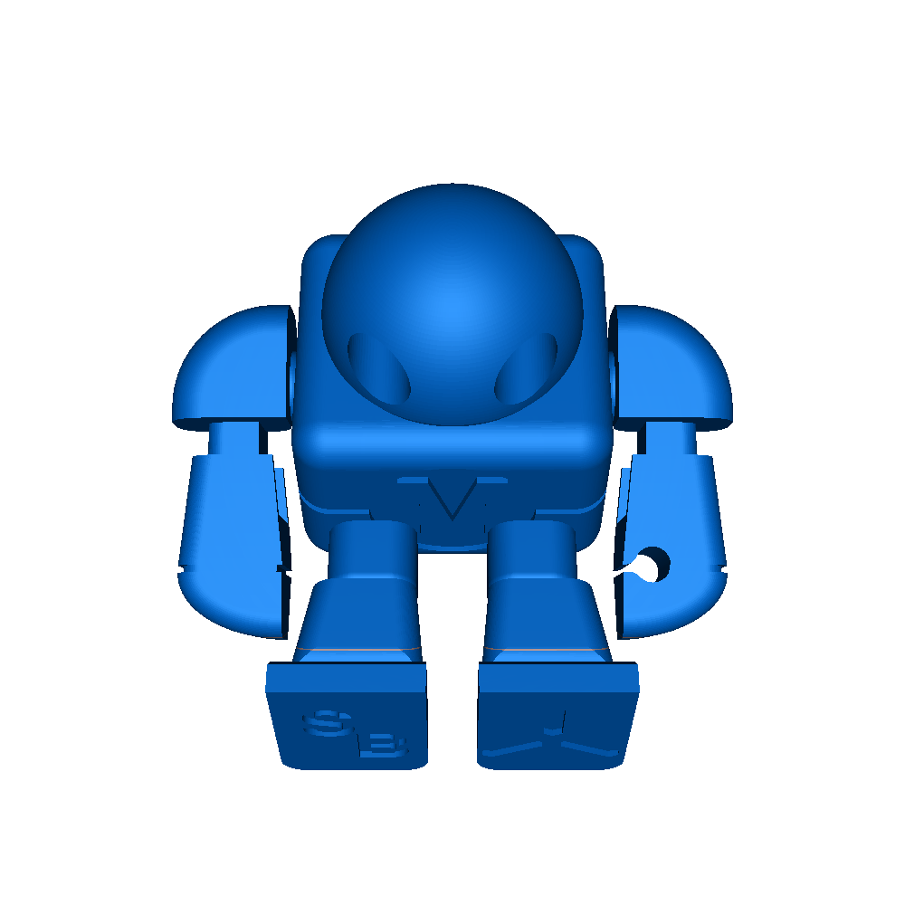 Free Robots & Mechs STL Download - Robotby Paul Klopping