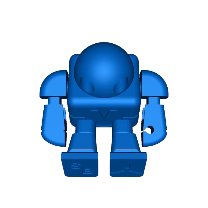 Free Robots & Mechs STL Download - Robotby Paul Klopping