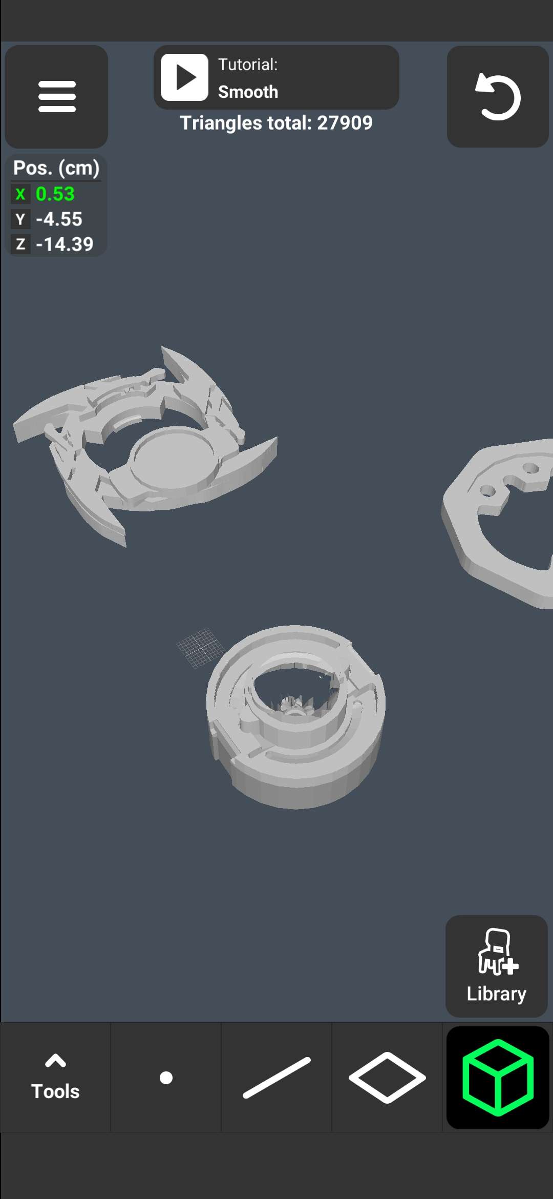hollow base beyblade for motor demo | 3D models download | Creality Cloud