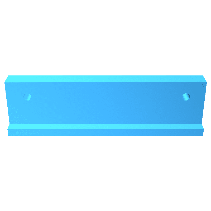 printable glock slide rails for testing diy models | 3D models download ...