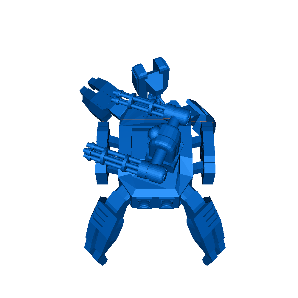 Free Robots & Mechs STL Download - tau heavy support crab bots. by ...
