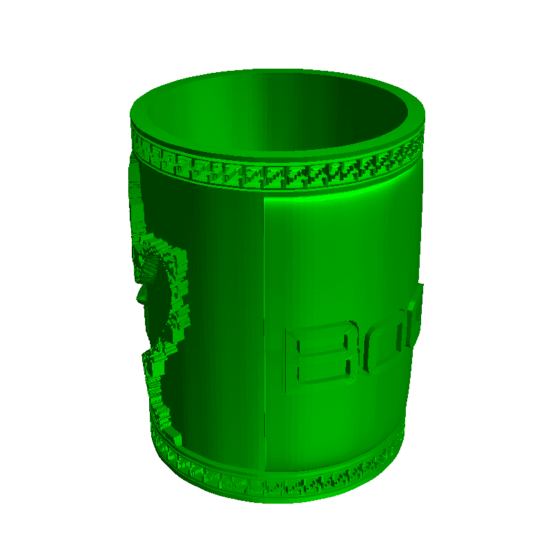 Free Stationery & Learning Tools STL Download - Pen holder. Booby TweedyJoe