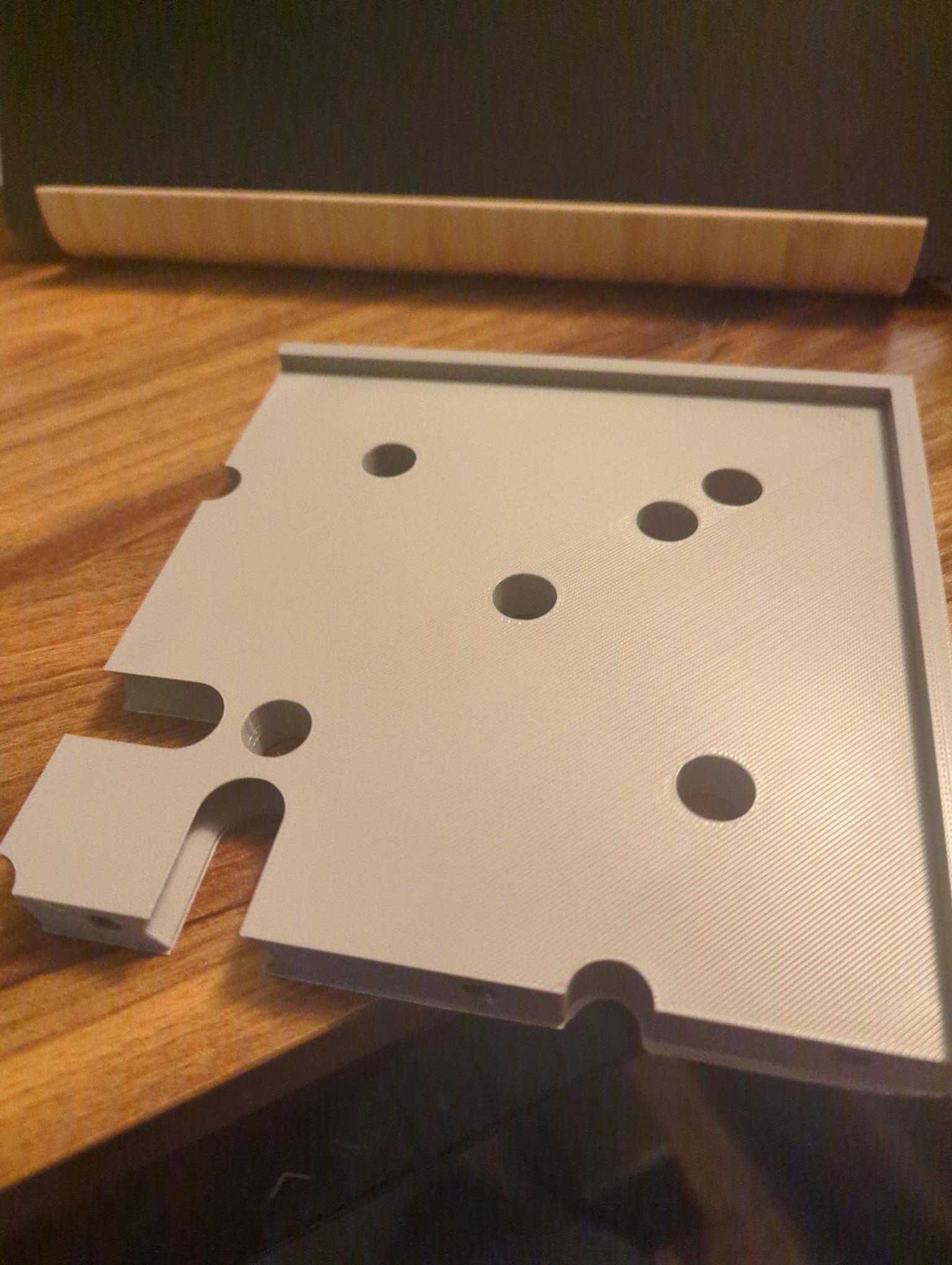 worked really well with the lip on top, perfect print for corner 1. | Creality Cloud