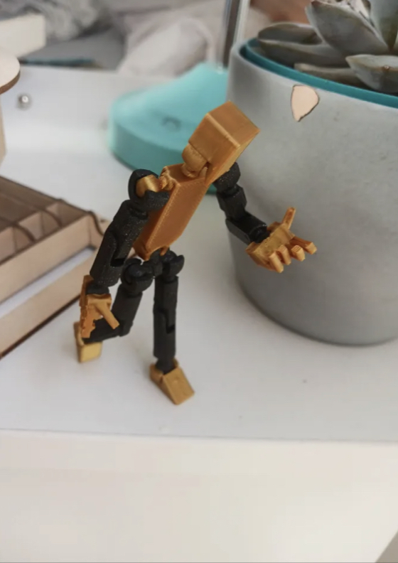 Men STL Download - Articulated manby NexusCreations