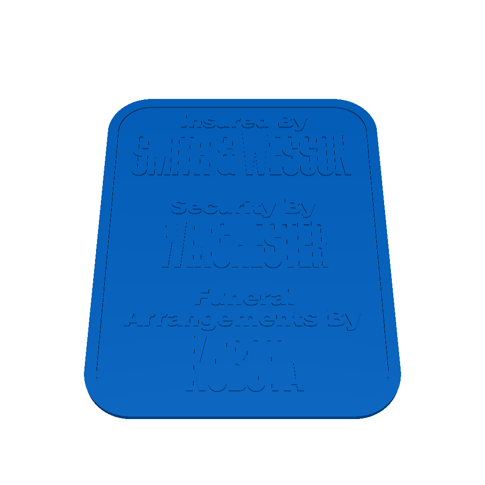 3D Printer Files | 3MF File | plaque | Creality Cloud