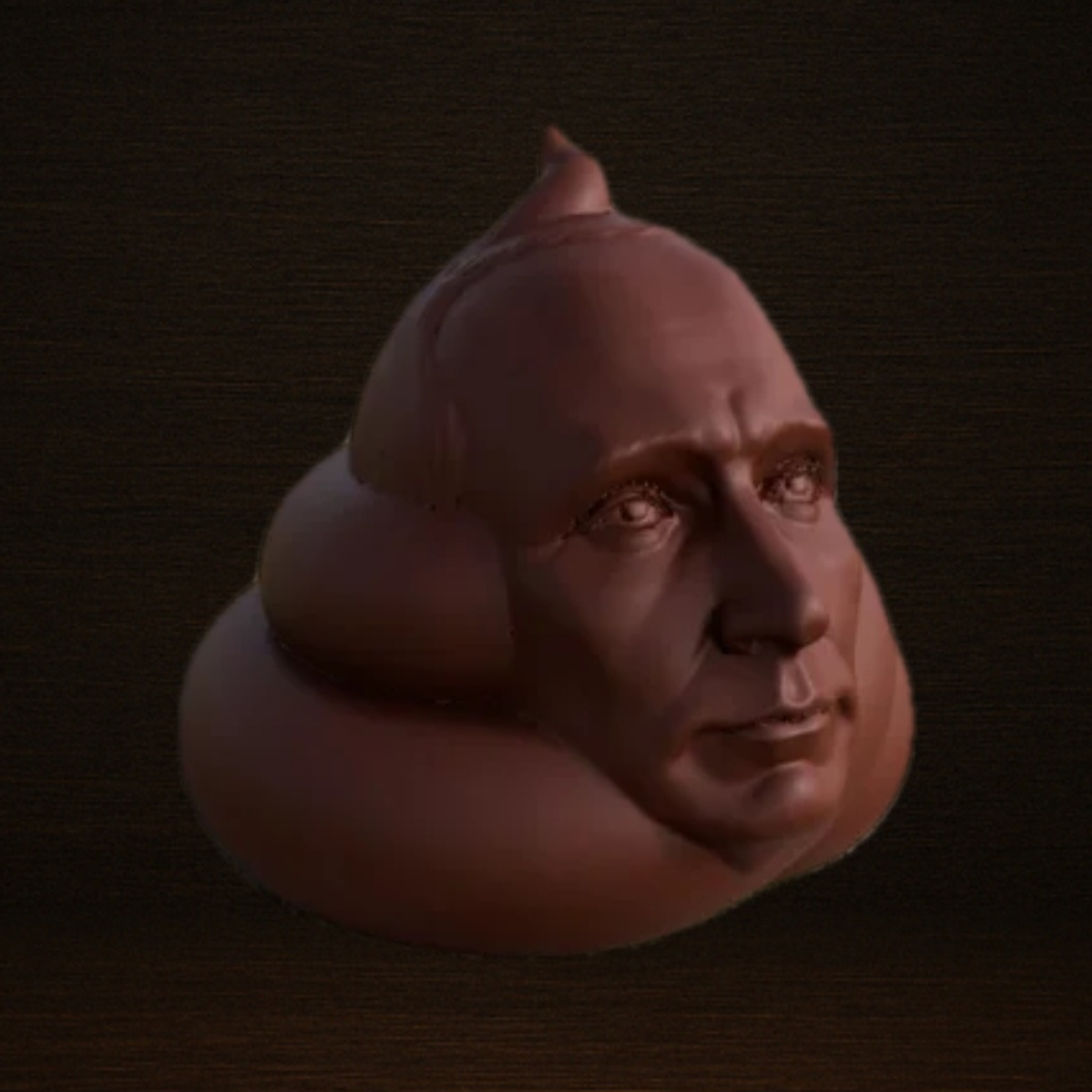 Free Sculptures & Artworks STL Download - pootin Huilo bustby Ha333aP